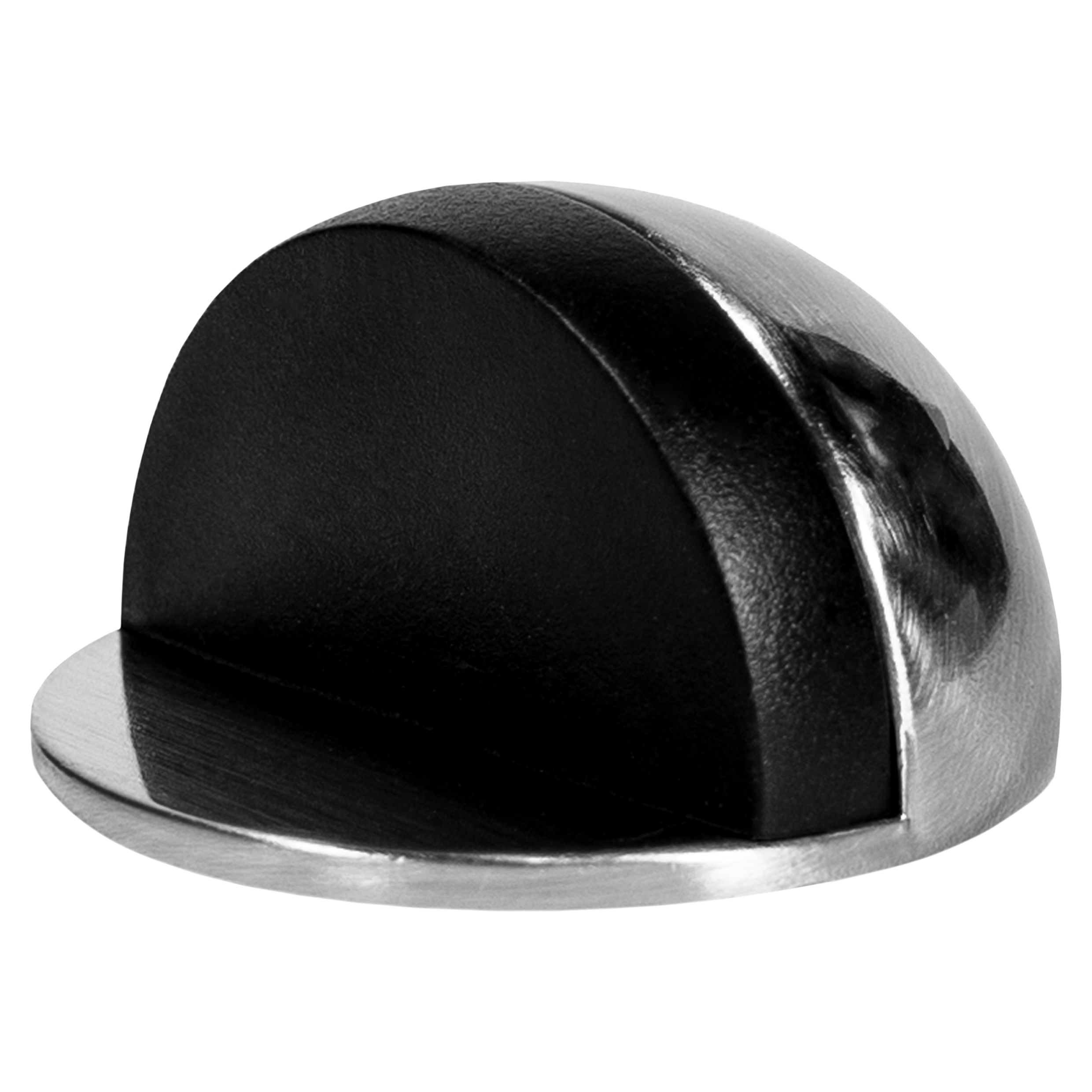 QUVIO Deurstopper klein - Zilver met zwarte rand - QUVIO - | HomeDeco.nl