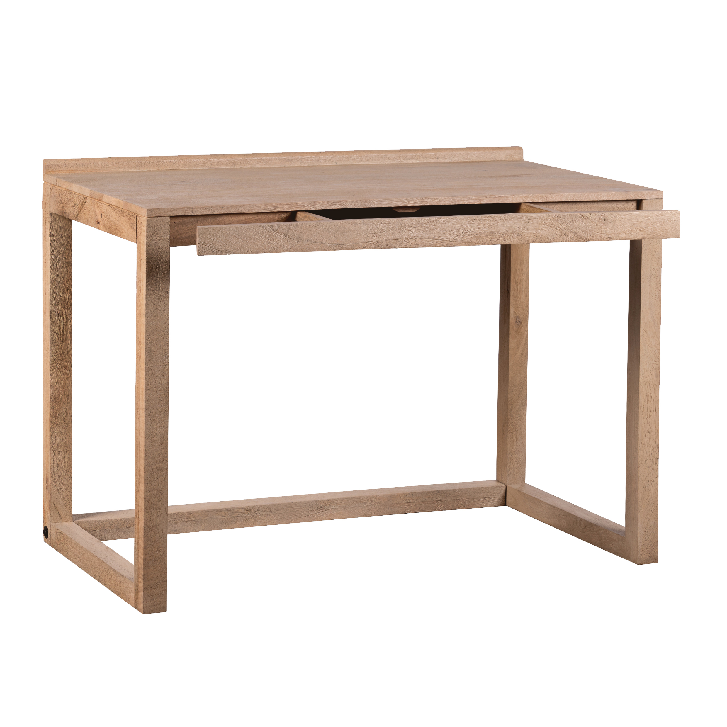 Lewis & Loft Bureau Leona - FSC® mangohout - Zandkleur - Lewis & Loft ...